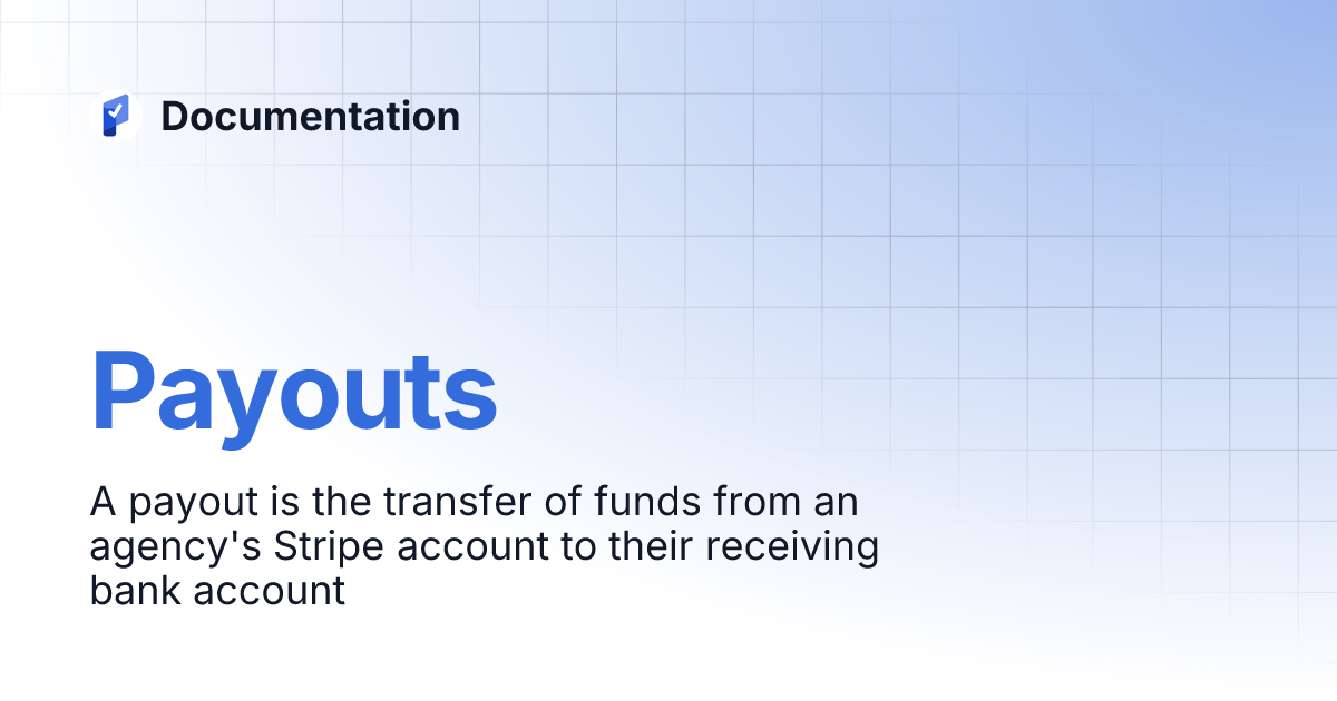Payouts | Documentation